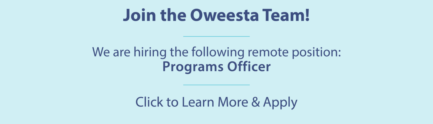 Oweesta Corporation – 501(c)(3) National Native CDFI Intermediary Lender